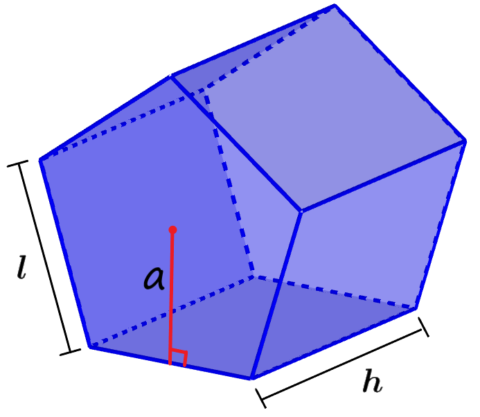 Volume e Área do Prisma Pentagonal - Fórmulas e Exercícios - Neurochispas