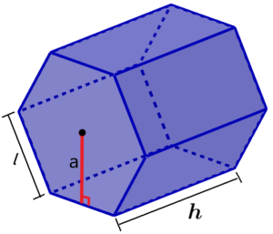 Faces, Vértices e Arestas do Prisma Hexagonal - Neurochispas